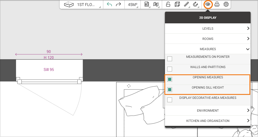PARAMETRER une porte, une fenêtre ou une ouverture – Centre d'aide Kazaplan