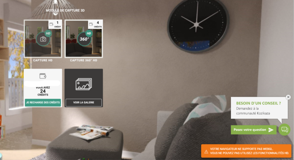 [Message] Votre navigateur ne supporte pas WEBGL – Centre d'aide Kazaplan